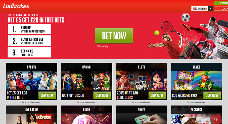 ladbrokes - Online Sportsbook
